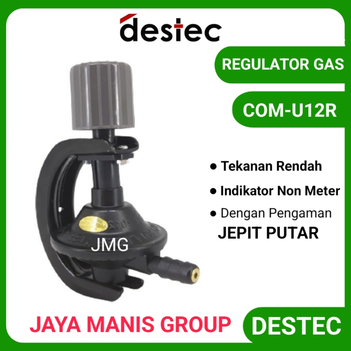 Jual Regulator Destec Com U 12R - Com U 12RM - Regulator Kompor Gas ...
