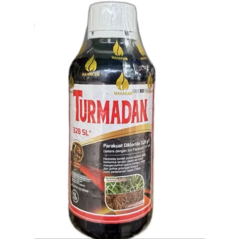 Jual Racun Rumput TURMADAN 328SL, 1L Pembasmih Ampuh (ORIGINAL 100% ...