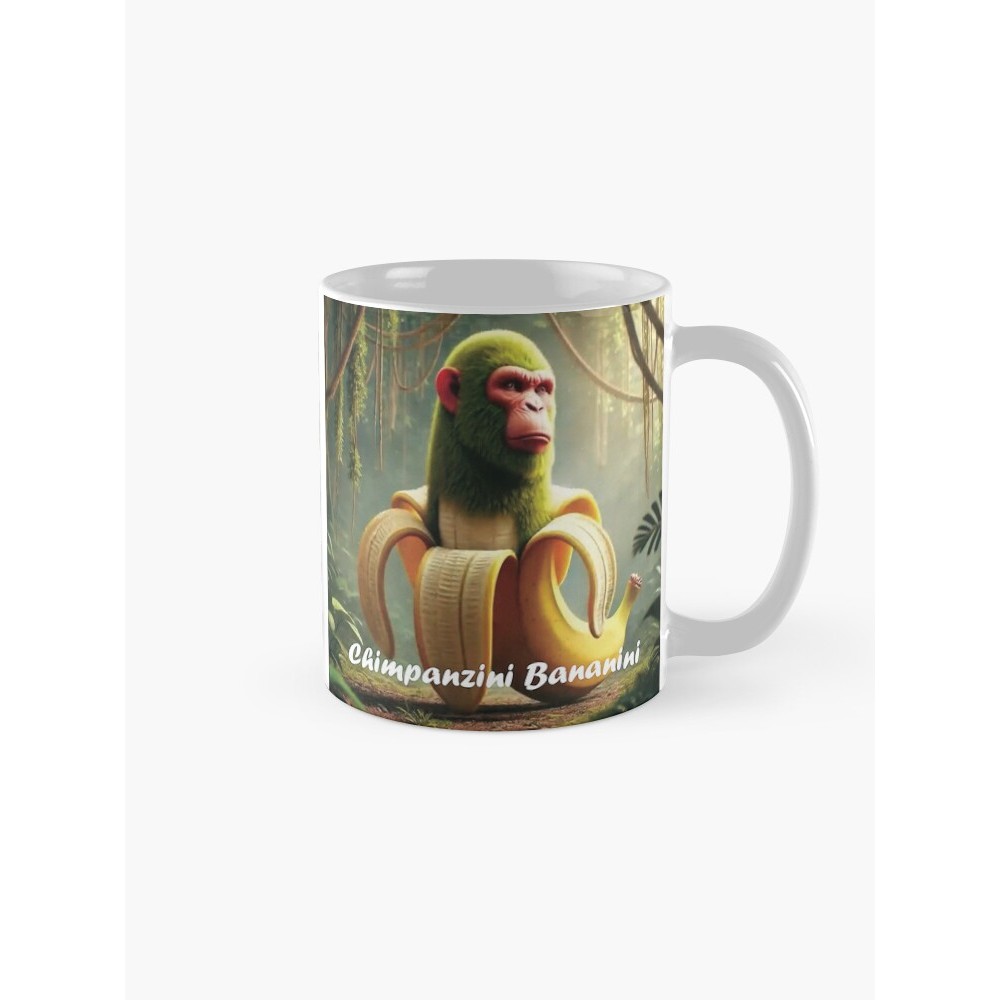Jual Meme Funny Chimpanzini Bananini - Italian Brainrot Coffee Mug ...