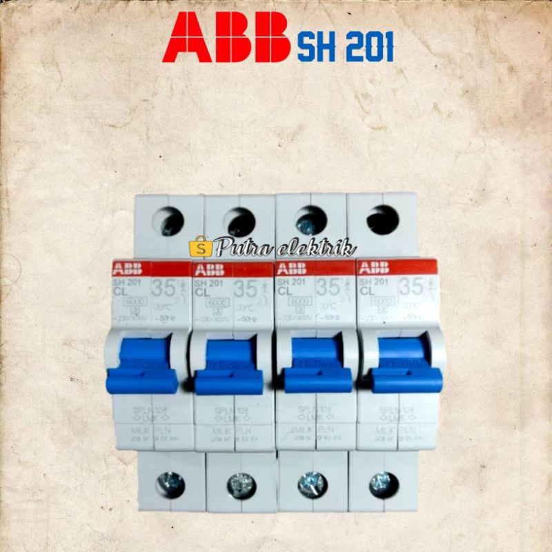 Jual MCB ABB sh 201 modif reques anti jeglek | Shopee Indonesia