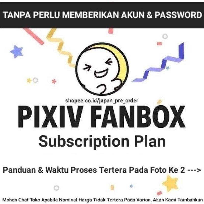 Jual [Ikuti Panduan di Foto ke 2] Produk Digital Creator Pixiv Fanbox ...