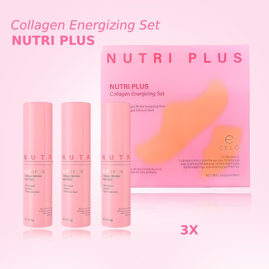 Jual CELO NUTRI PLUS COLLAGEN NUTRI PLUS SET - INFUSION MASK - HYDRA ENERGIZING MIST | Shopee ...