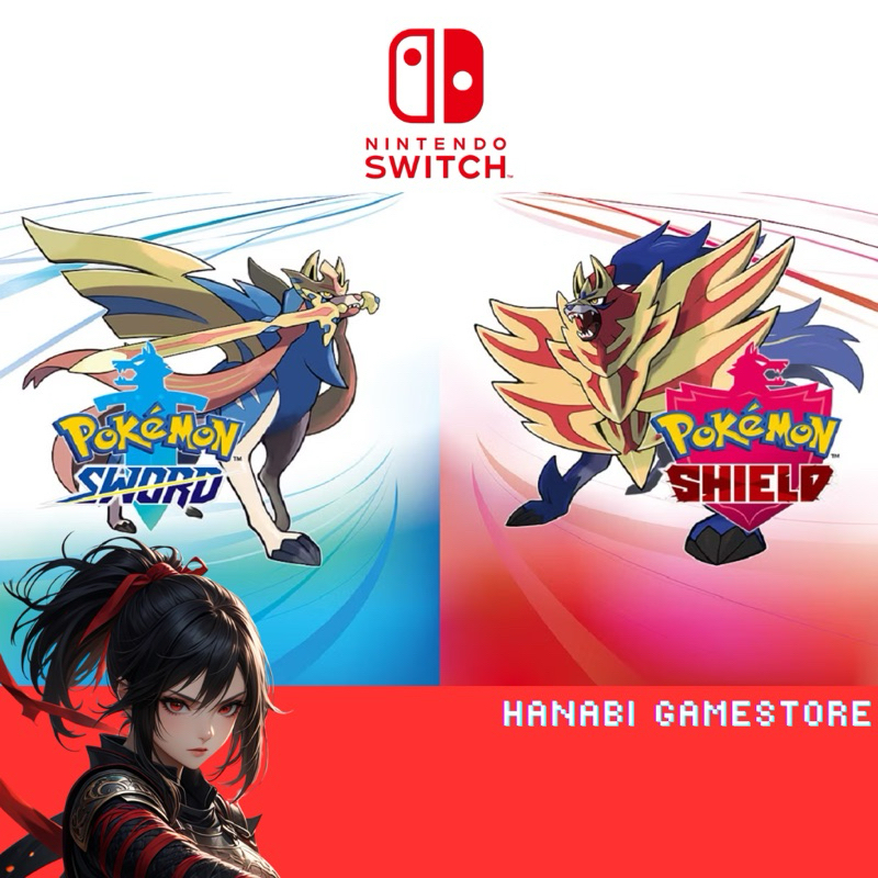Jual Pokemon Sword / Pokemon Shield (Digital Games) • Nintendo Switch ...