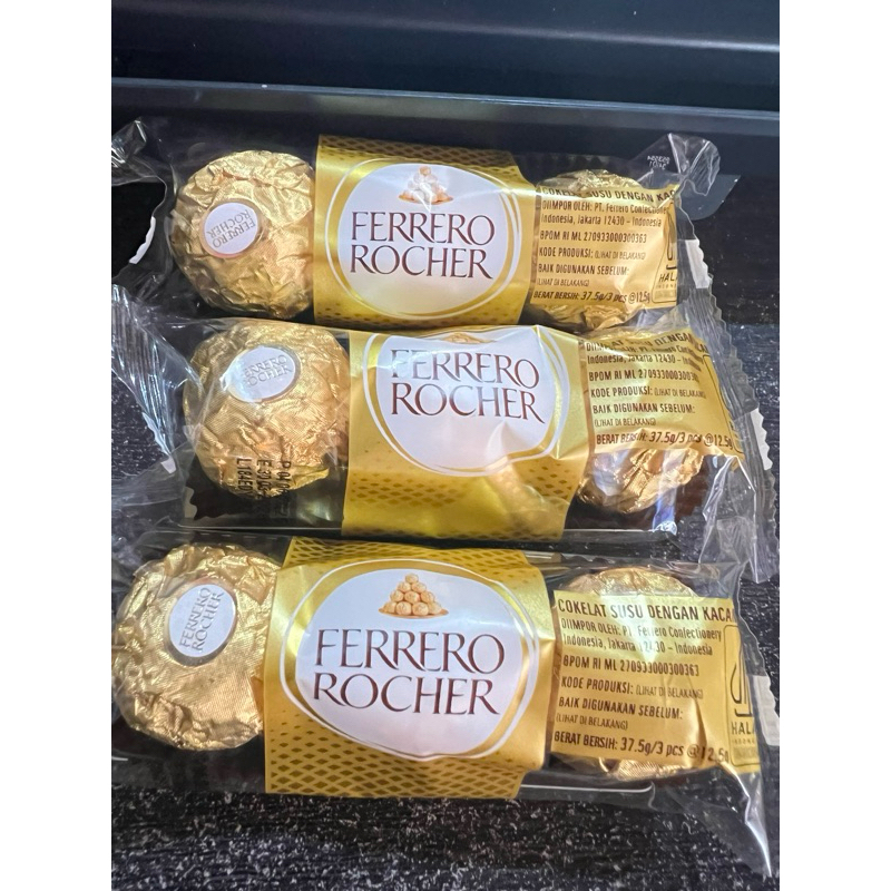 Jual FERRERO COKELAT ISI 3 | Shopee Indonesia
