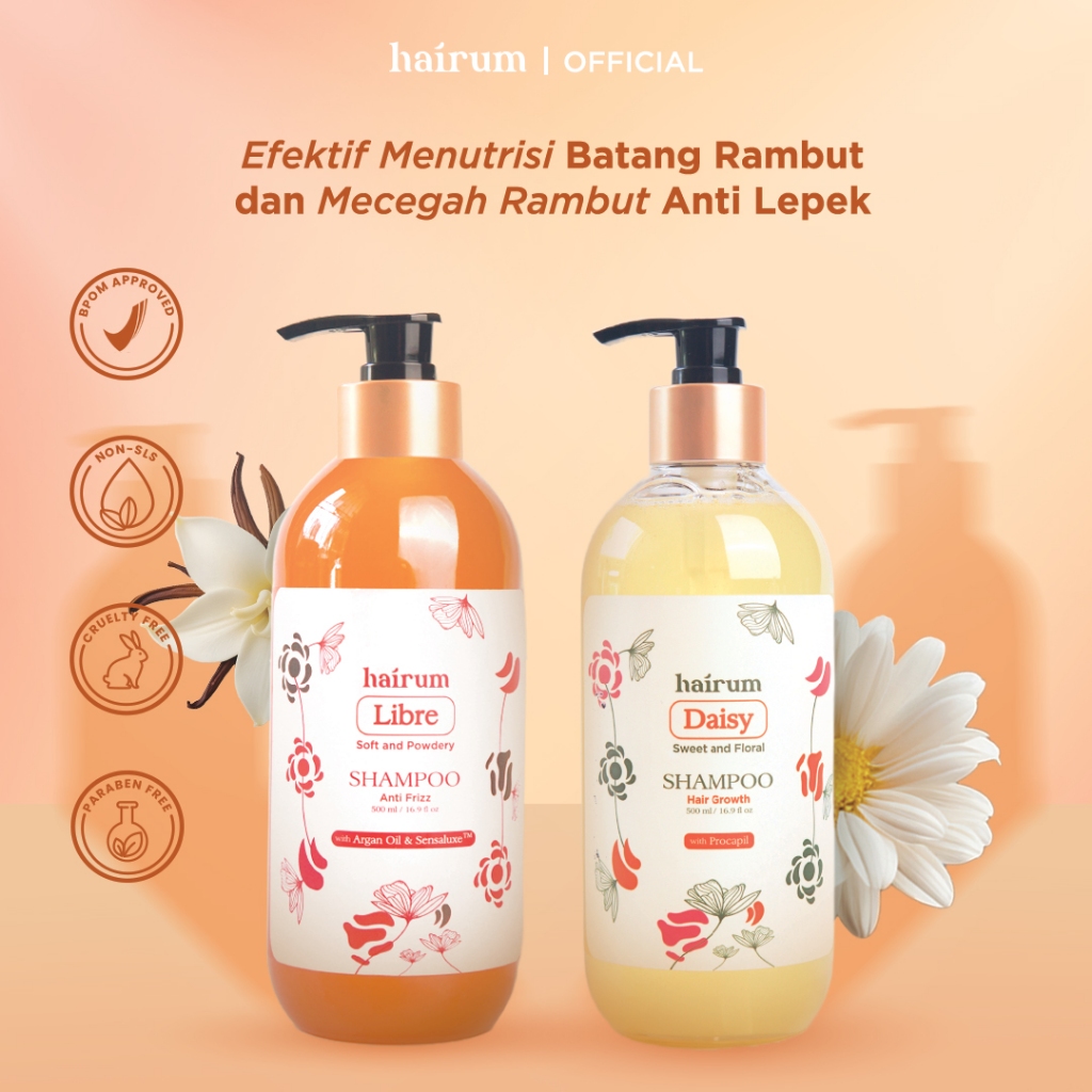 Jual Hairum Paket 5in1 Nutritions Shampoo Menambah Volume Rambut ...