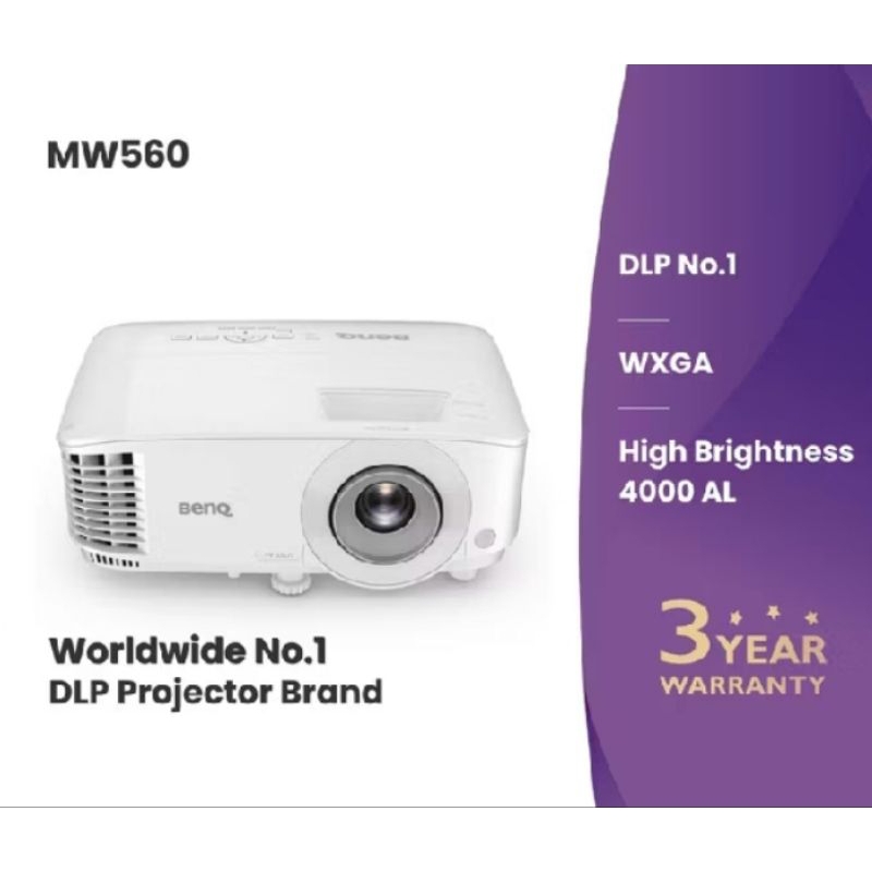 Jual BENQ MW 560 PROJECTOR | Shopee Indonesia