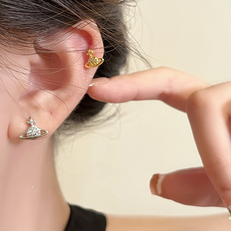 Jual Anting Sekrup Mini Saturnus Anting Tulang Telinga Planet Yang ...