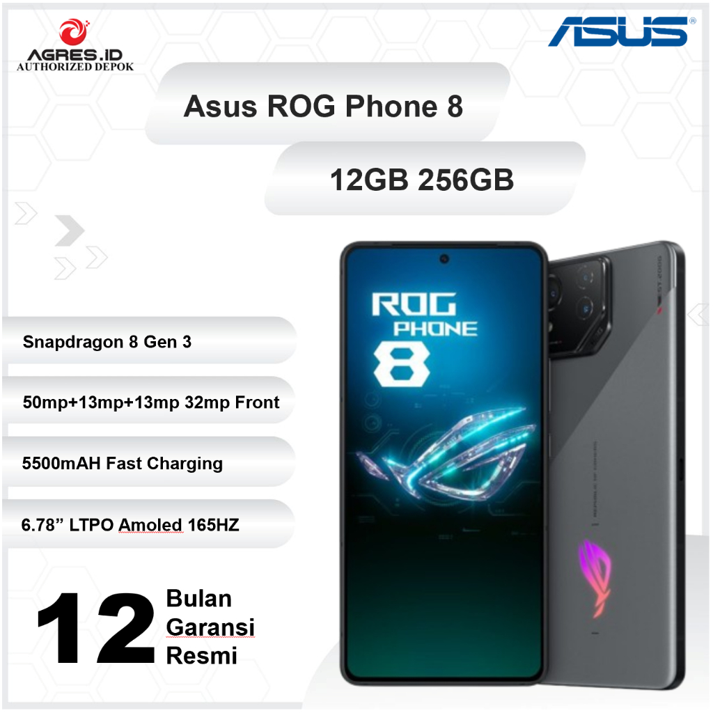 Jual Asus ROG Phone 8 | 12GB 256GB - Garansi Resmi Indonesia | Shopee ...