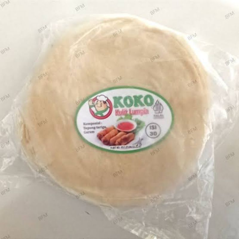 Jual Koko Kulit Lumpia Bulat ( isi 30 ) (Frozen Food) | Shopee Indonesia