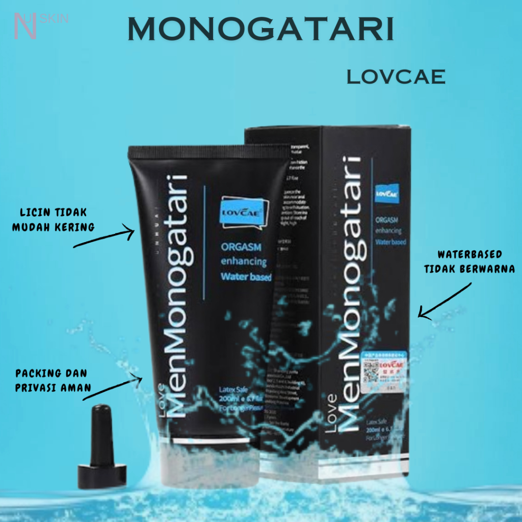 Jual New Monogatari Men Rasa Baru Strawberry, Peach, Cherry Gel Pelicin ...