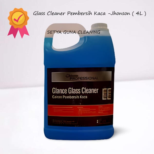 Jual Glance Glass Cleaner Jhonson Sc jonhson 4 Liter | Shopee Indonesia
