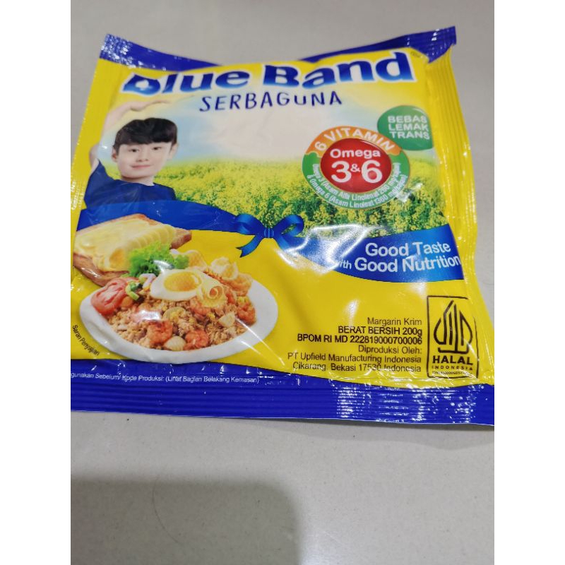 Jual Blue Band Margarin Serbaguna Sachet 200gr | Shopee Indonesia