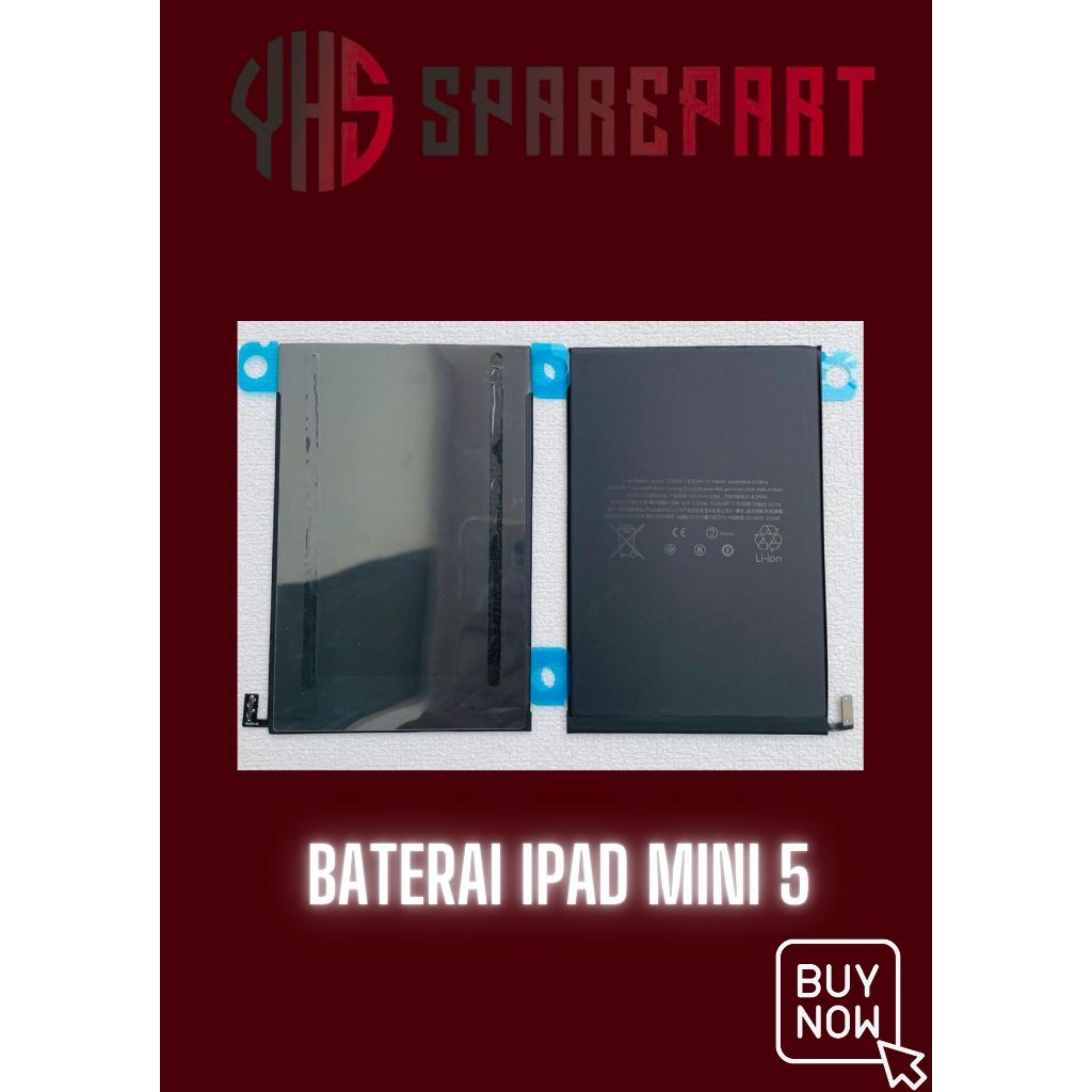 Jual BATERAI BATTERY IPAD MINI 5 / MINI 6 ORIGINAL BERGARANSI | Shopee ...