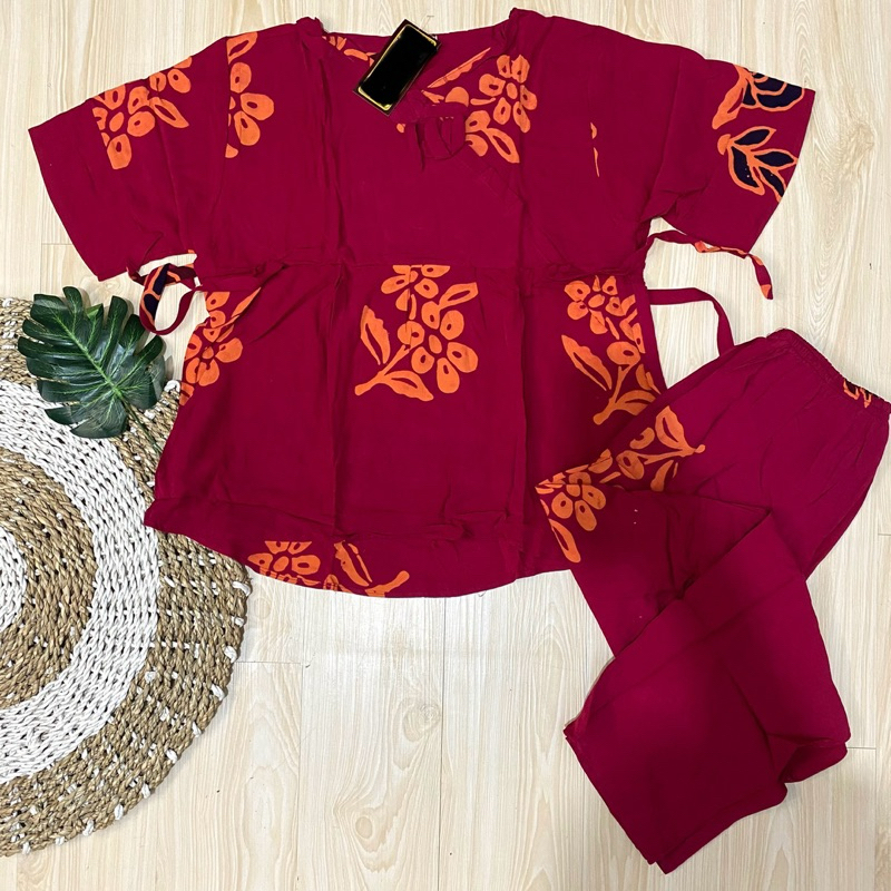 Jual CP Batik Cetak ABG Airin Chibi Tgn 3/4 | Shopee Indonesia