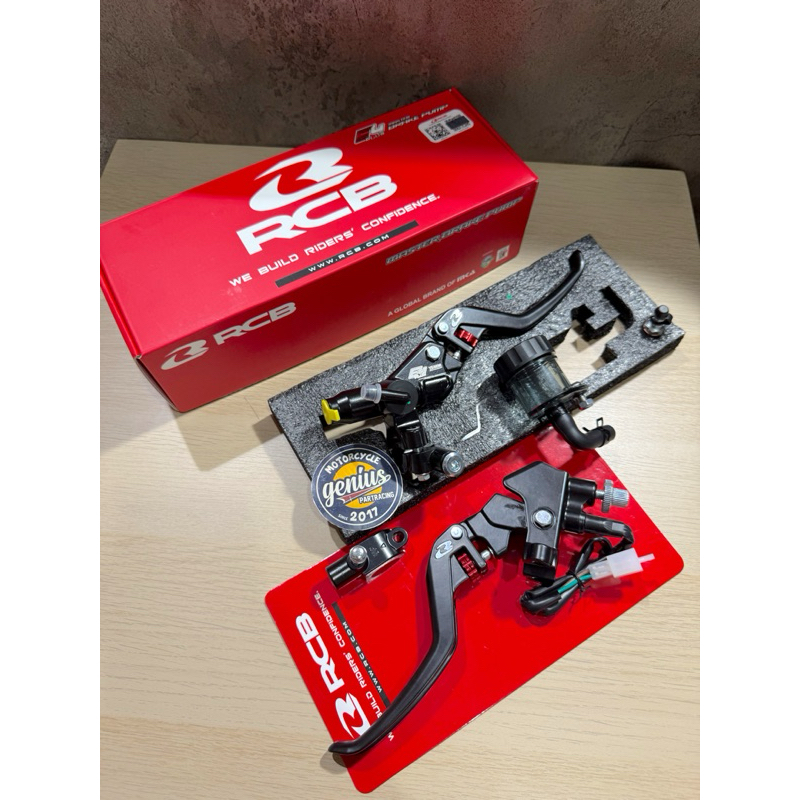 Jual Master Rem RCB AXIAL 15MM (E4+) + Handle Kopling E2+ / E3+ Clutch ...