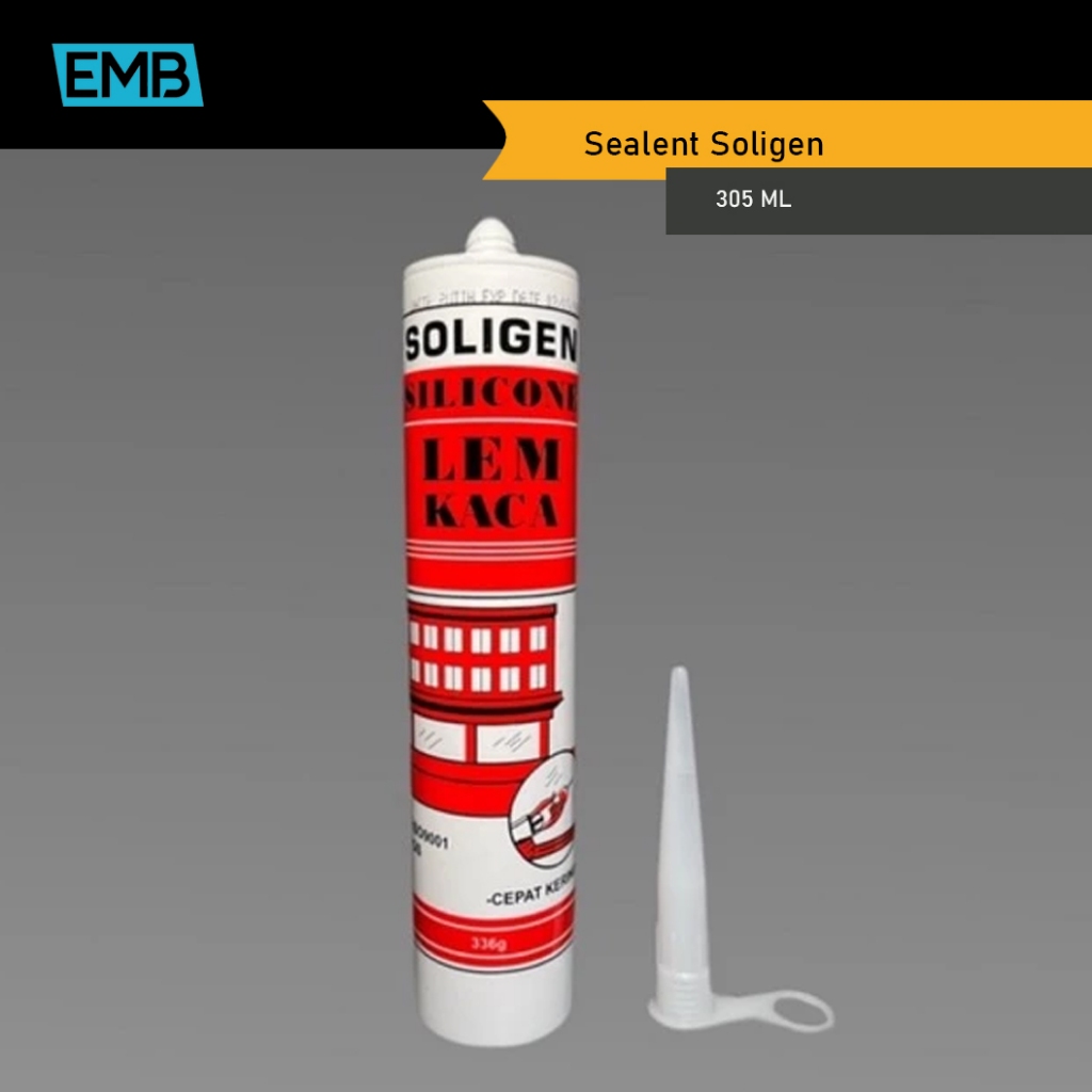 Jual Lem SOLIGEN SEALENT / lem kaca lem keramik lem silicon / silikon ...