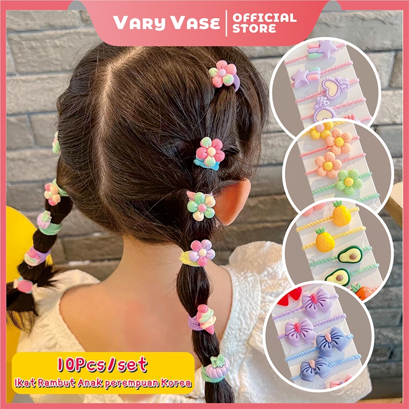Jual Vary Vase Ikat Rambut Anak Perempuan Karet Kartun Pita Rambut Yang ...