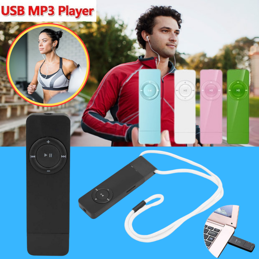 Jual MEGA TaffSTUDIO Pemutar musik MP3 Player Portable Mini USB 2.0 TF ...