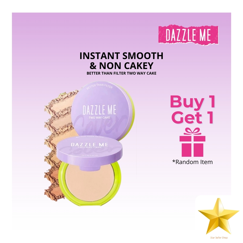 Jual NEW AS DAZZLE ME Better than Filter Double Kill Two Way Cake ...