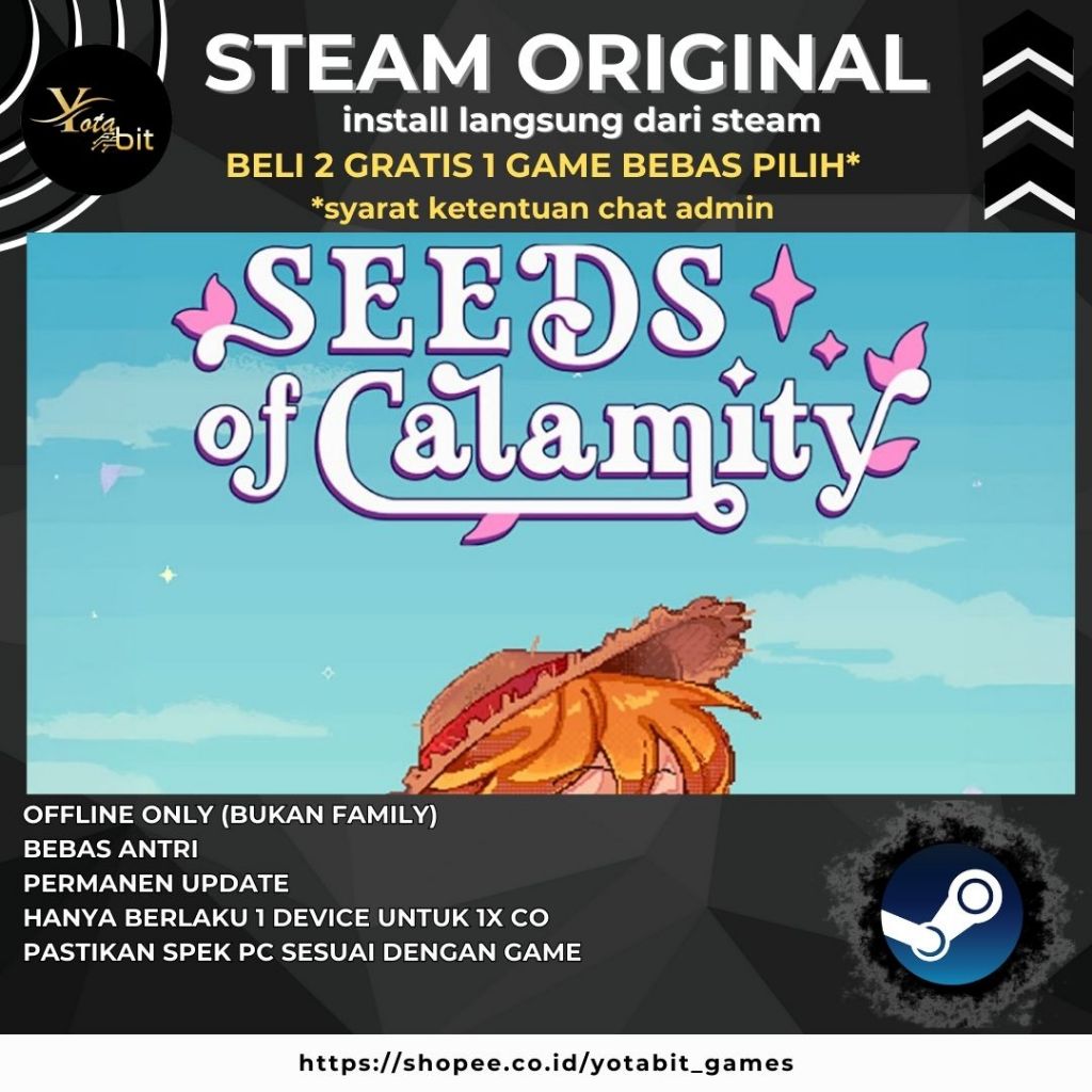 Jual Seeds of Calamity PC Game Original Offline | Shopee Indonesia