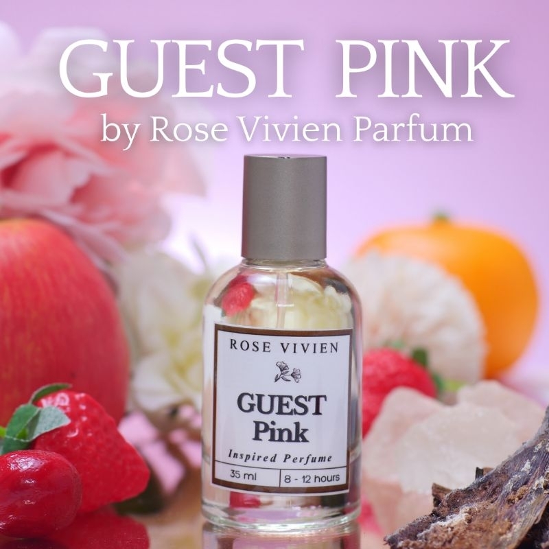 Jual Parfum wanita cewek GUEST PINK - aroma fresh floral - premium ...