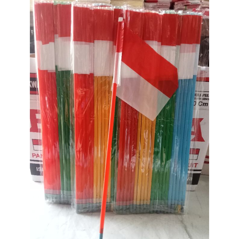 Jual Bendera Peluit,Bendera stik merah putih | Shopee Indonesia