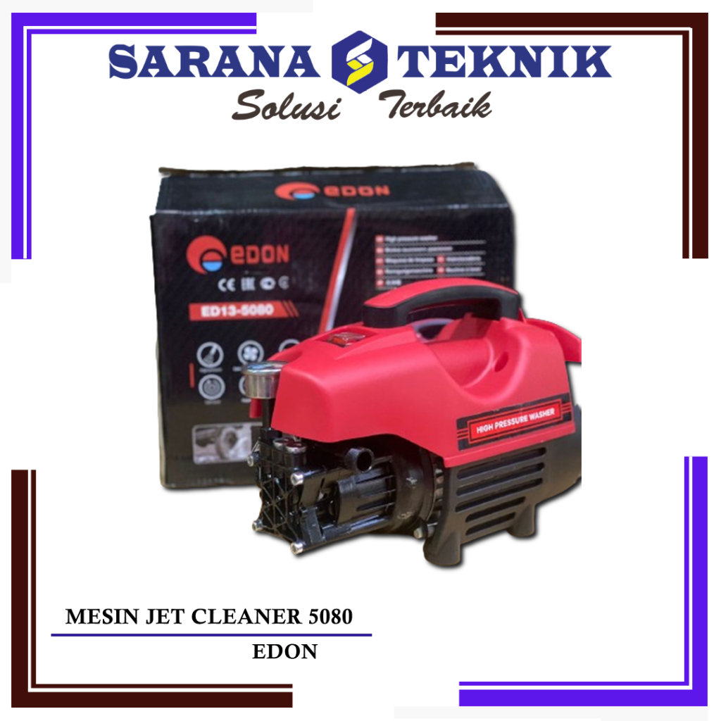 Jual Mesin Cuci mobil/ motor / Jet Cleaner Inotec, Edon ED 13-5080 dan ...