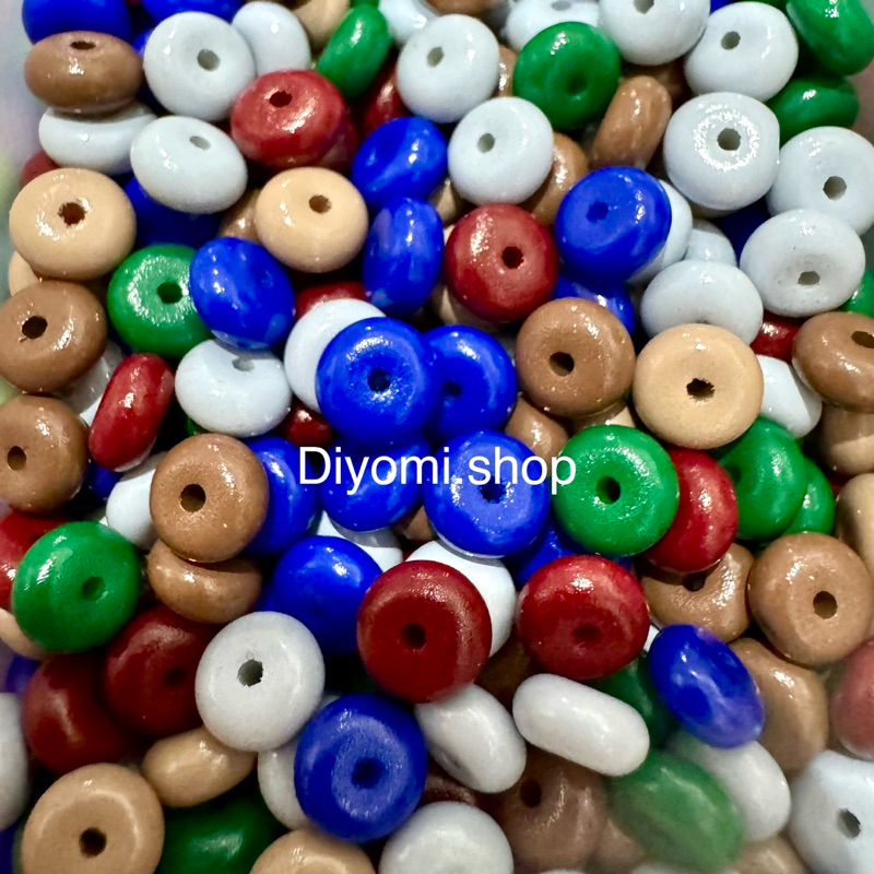 Jual manik donat glass ( kaca ) premium | Shopee Indonesia