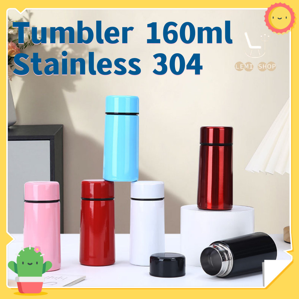 Jual Termos Mini Tumbler Pocket 160ml/200ml Stainless Steel 304 Hot ...