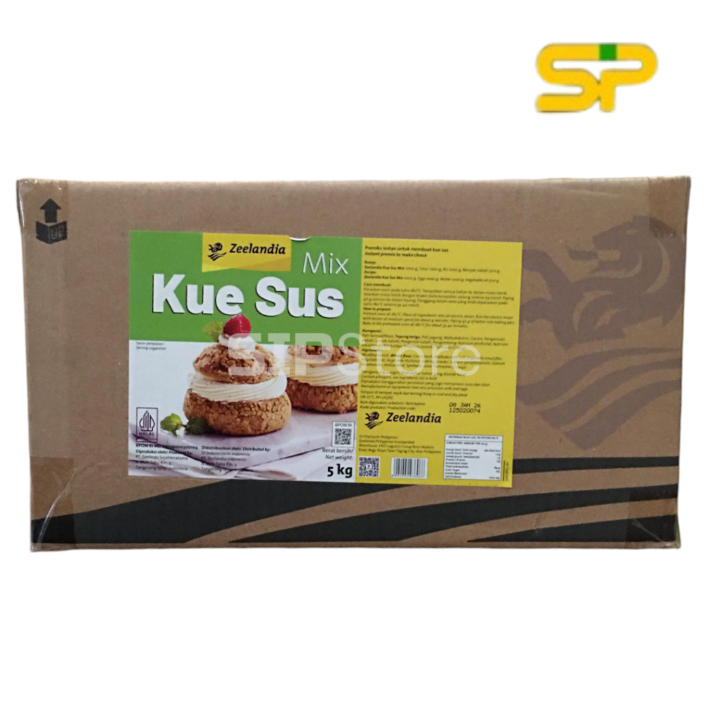Jual Zeelandia Kue Sus Mix 5kg / Tepung Premiks Instan Siap Pakai ...
