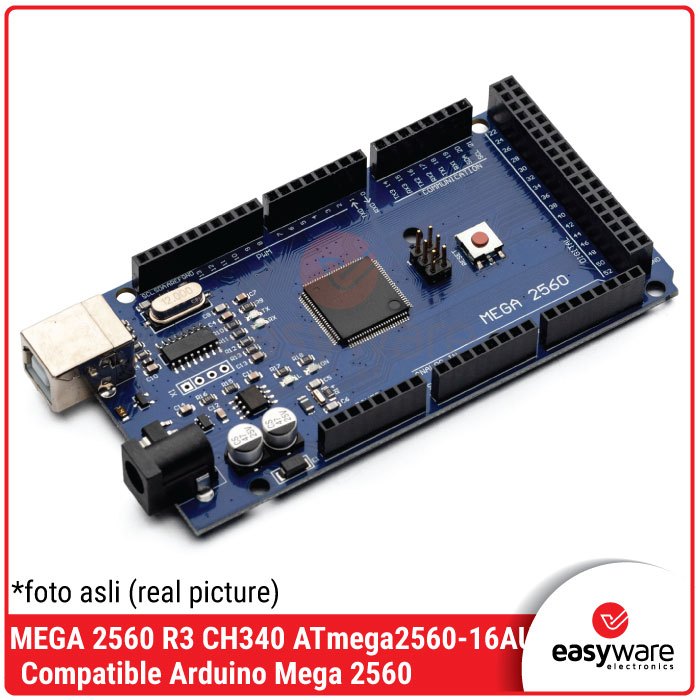 Jual ARDUINO MEGA 2560 CH340 MEGA 2560 R3 TANPA KABEL | Shopee Indonesia