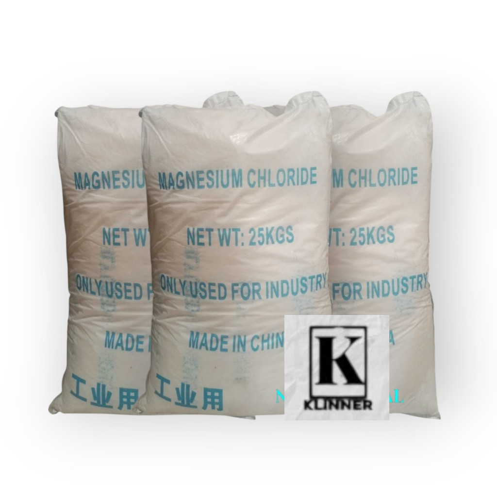 Jual Magnesium Chloride 1 ZAK / Magnesium Klorida MgCl2 25 KG | Shopee ...