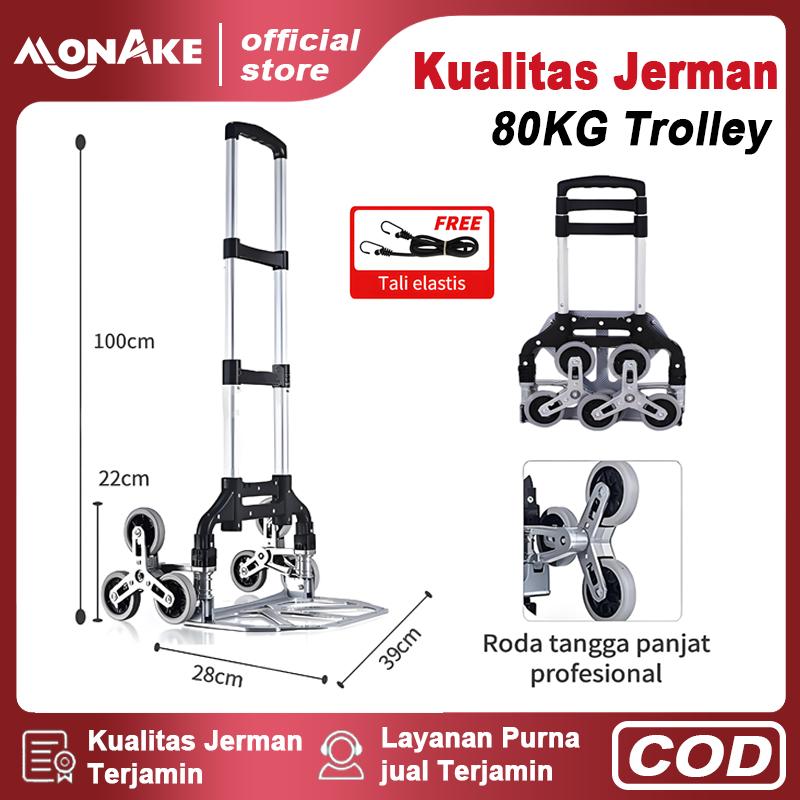 Jual MONAKE German Tool Troli Rumahan Troli Lipat Serbaguna Portabel ...