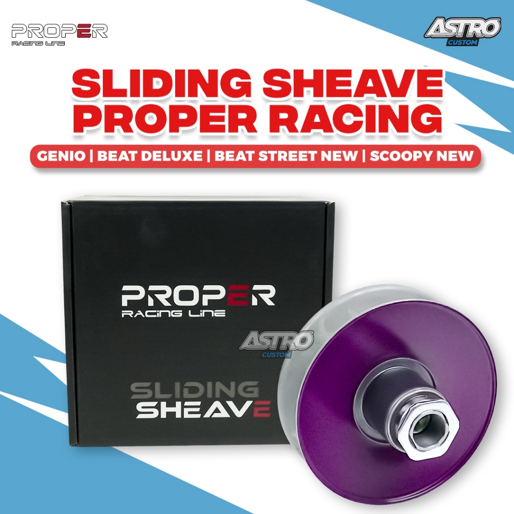 Jual Pulley Belakang Proper Beat Street New Deluxe Scoopy New Genio K0J ...