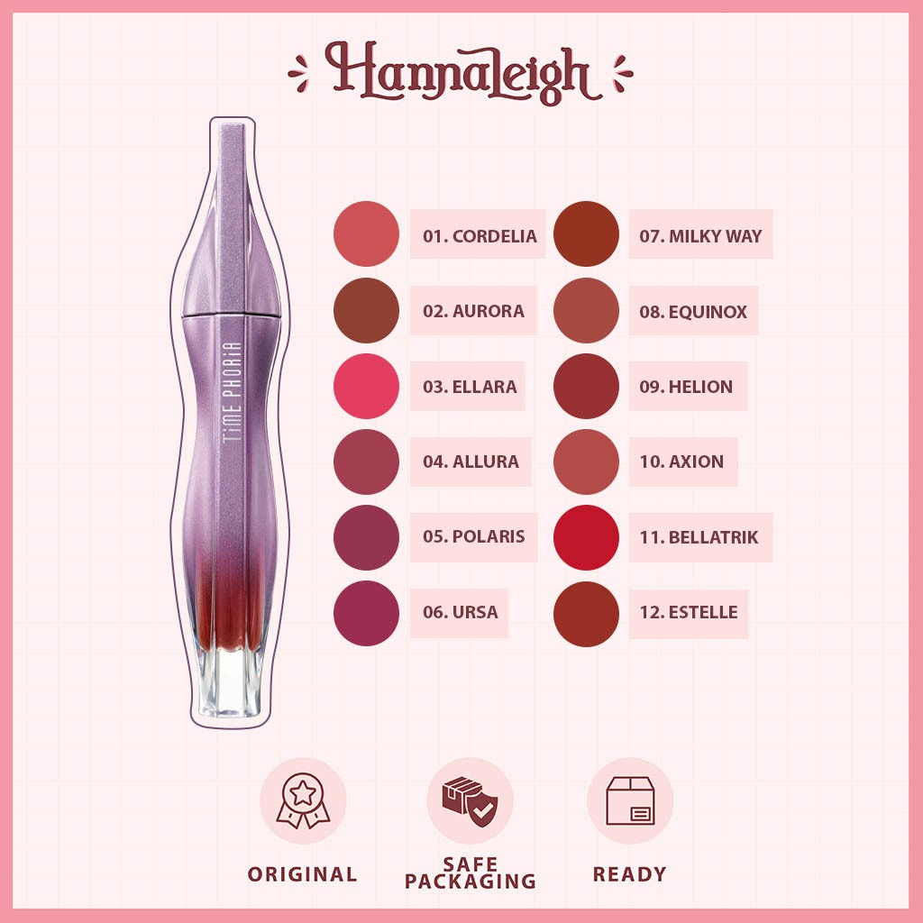 Jual TIME PHORIA - Timephoria Nebula Velvet Lip Cream 4ml | Shopee ...