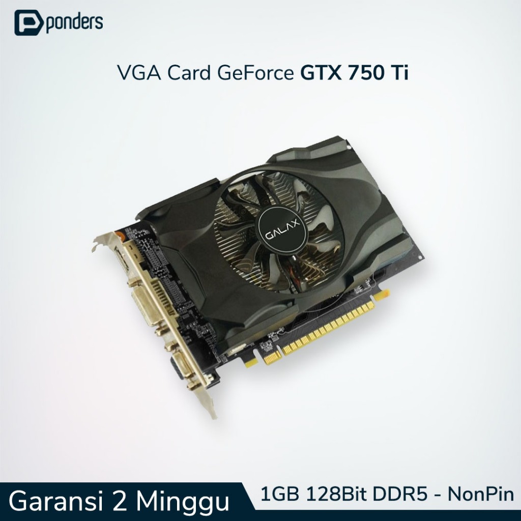 Jual VGA GTX 750 Ti / VGA Card GTX 750 Ti - 1GB 128BIT DDR5 (Non Pin ...