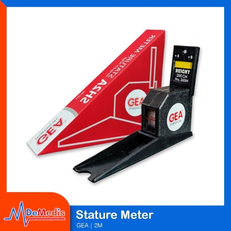 Jual Stature Meter Dinding GEA Microtoise Alat Ukur Tinggi Badan 2 ...