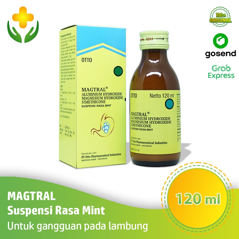 Jual Magtral Suspensi Rasa Mint 120 ml - Obat Gangguan Asam Lambung ...