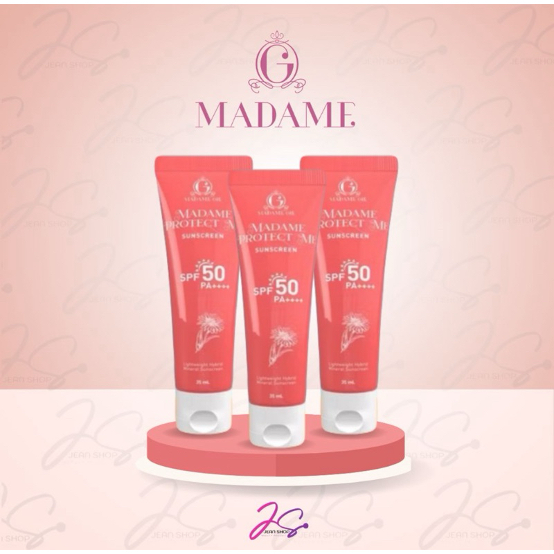 Jual (SUNSCREEN PINK) Madame Gie Madame Protect Me Sunscreen SPF 50 PA ...