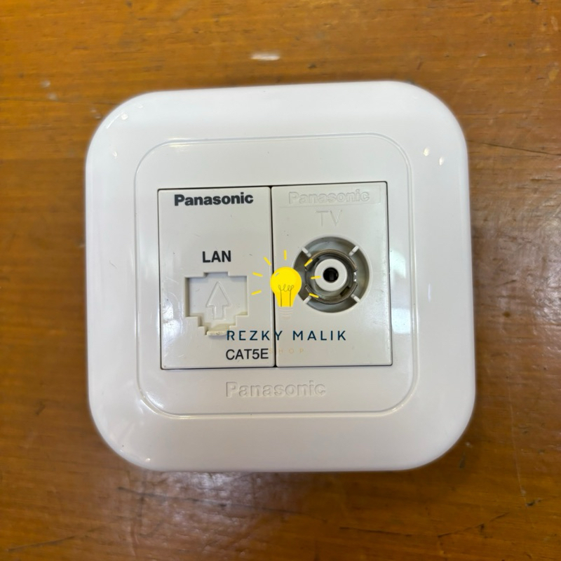 Jual Outlet Stop Kontak Data LAN Cat5 Cat5E Cat 5 Cat 5E + Outlet ...