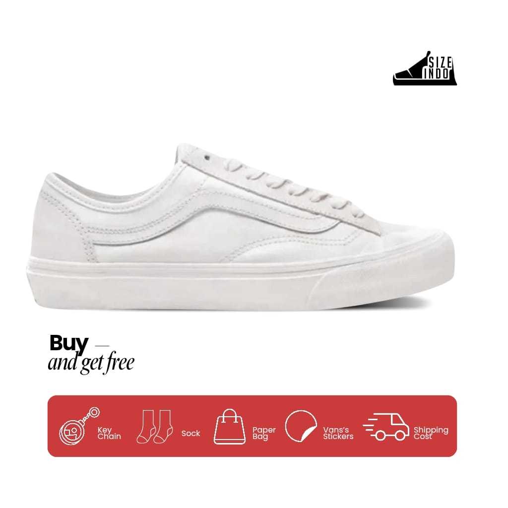 Jual Sepatu Style 36 Decon SF Marshmallow White | Shopee Indonesia