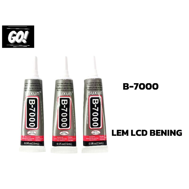 Jual Lem Lcd Touchscreen B-7000 15Ml Lem Casing Lem Lcd Handphone Cairan Bening | Shopee Indonesia