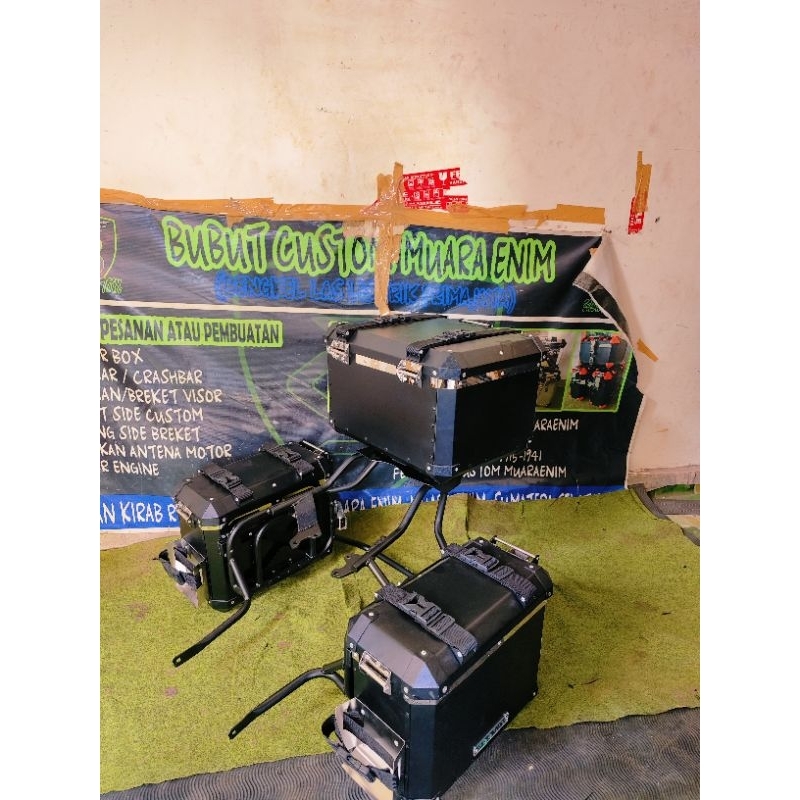 Jual Paketan box siap touring cb150x, box touring | Shopee Indonesia