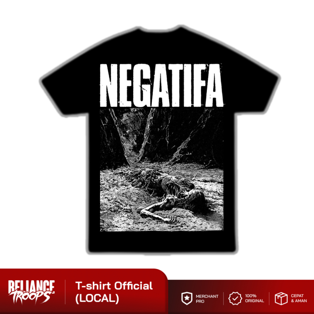 Jual (Pre-Order) T-shirt Official | Negatifa - S/T (Self Titled ...