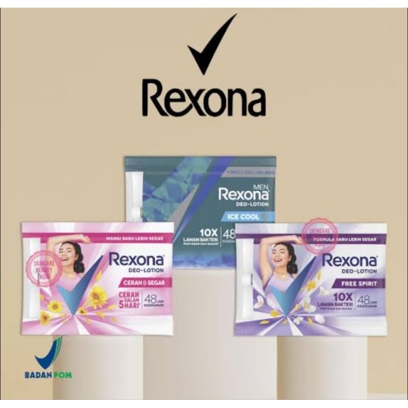 Jual Rexona deolotion kemasan sachet 9g isi 12 pcs | Shopee Indonesia