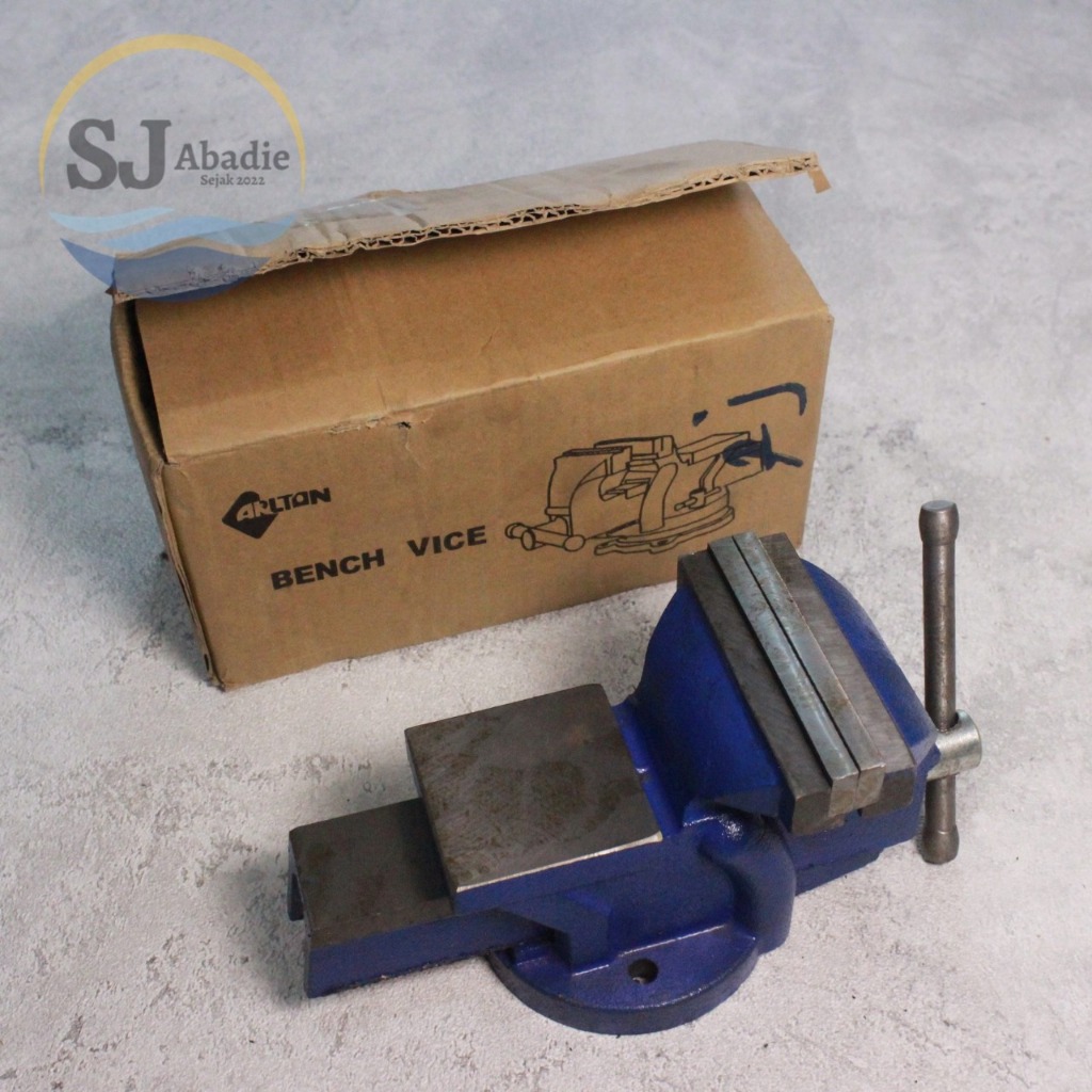 Jual (1 PC) RRT Catok Paron Ragum Duduk Heavy Duty Bench Vise 3 4 5 6 8 ...