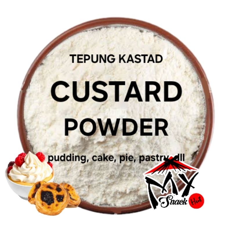 Jual CUSTARD POWDER 100GR TEPUNG KASTAD FLA VLA PUDDING PIE PAI CAKE ...