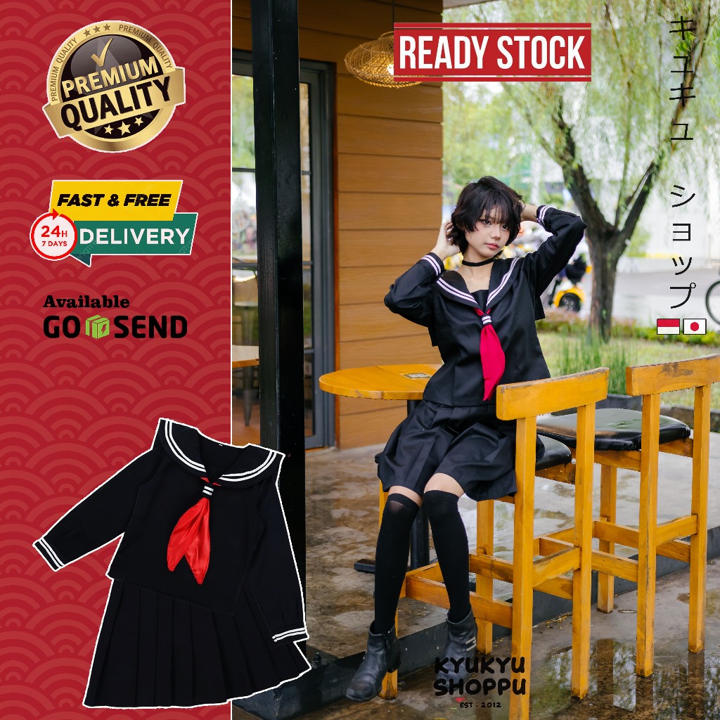 Jual KYUKYUSHOPPU - Seifuku (Ky014) | Cosplay Seragam Sekolah Jepang ...