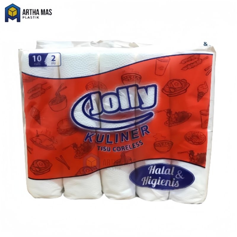 Jual TISSUE JOLLY ROLL KITCHEN 2ply joly kuliner isi (10 Roll ...