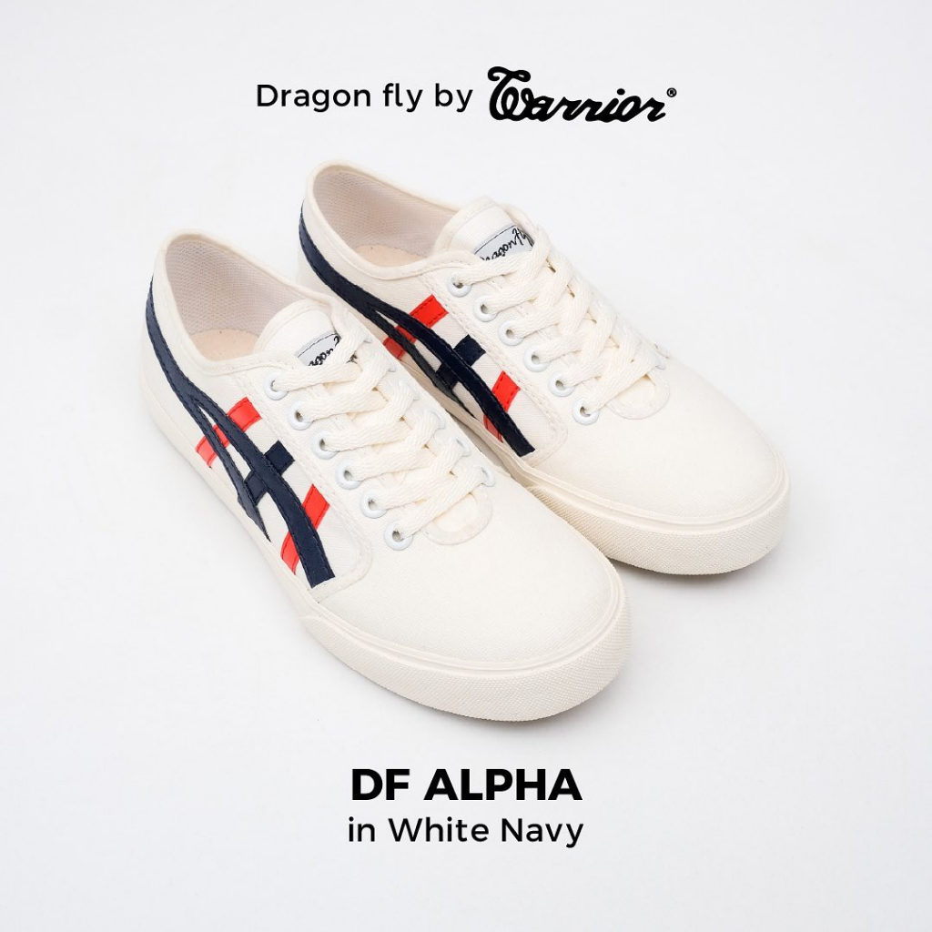 Jual Sepatu Dragonfly Alpha White Navy - Puth Navy Casual Style ...